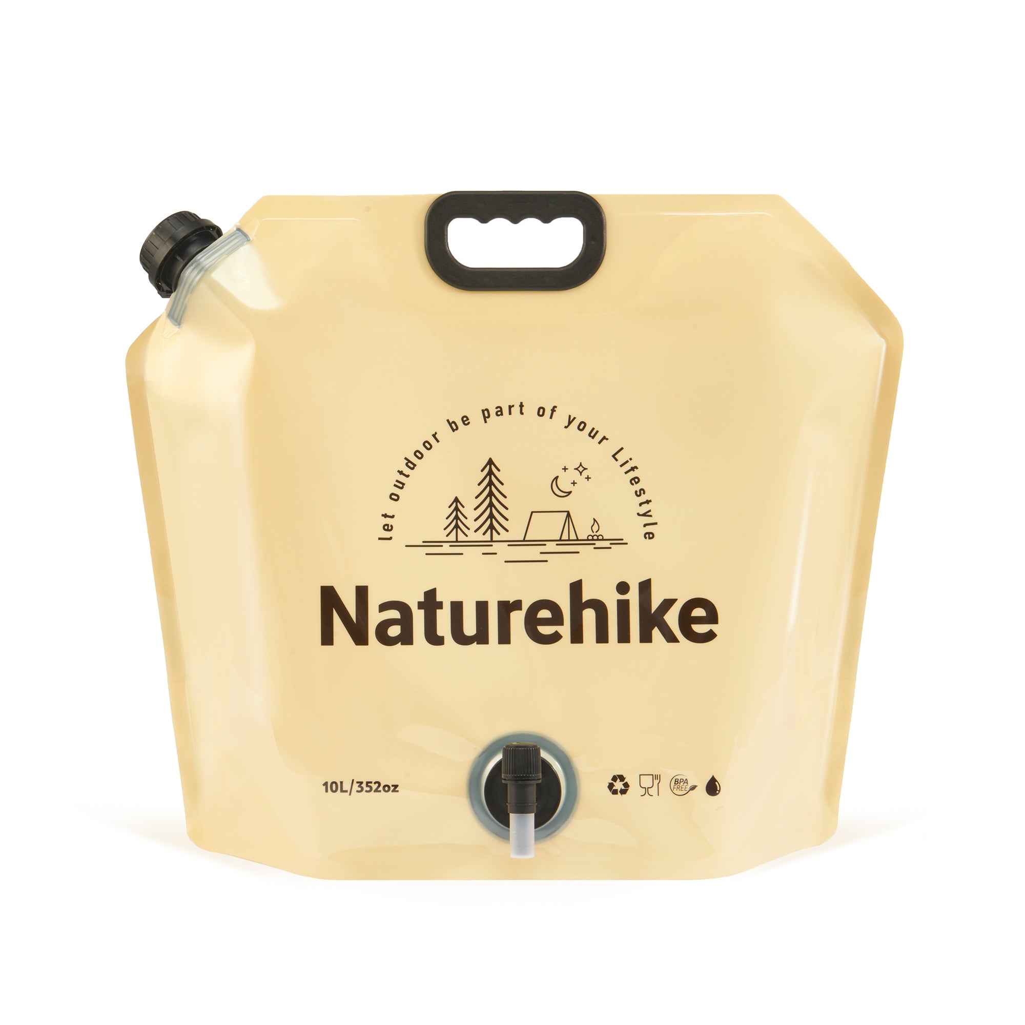 10L Foldable Water Bag with Tap – Naturehike