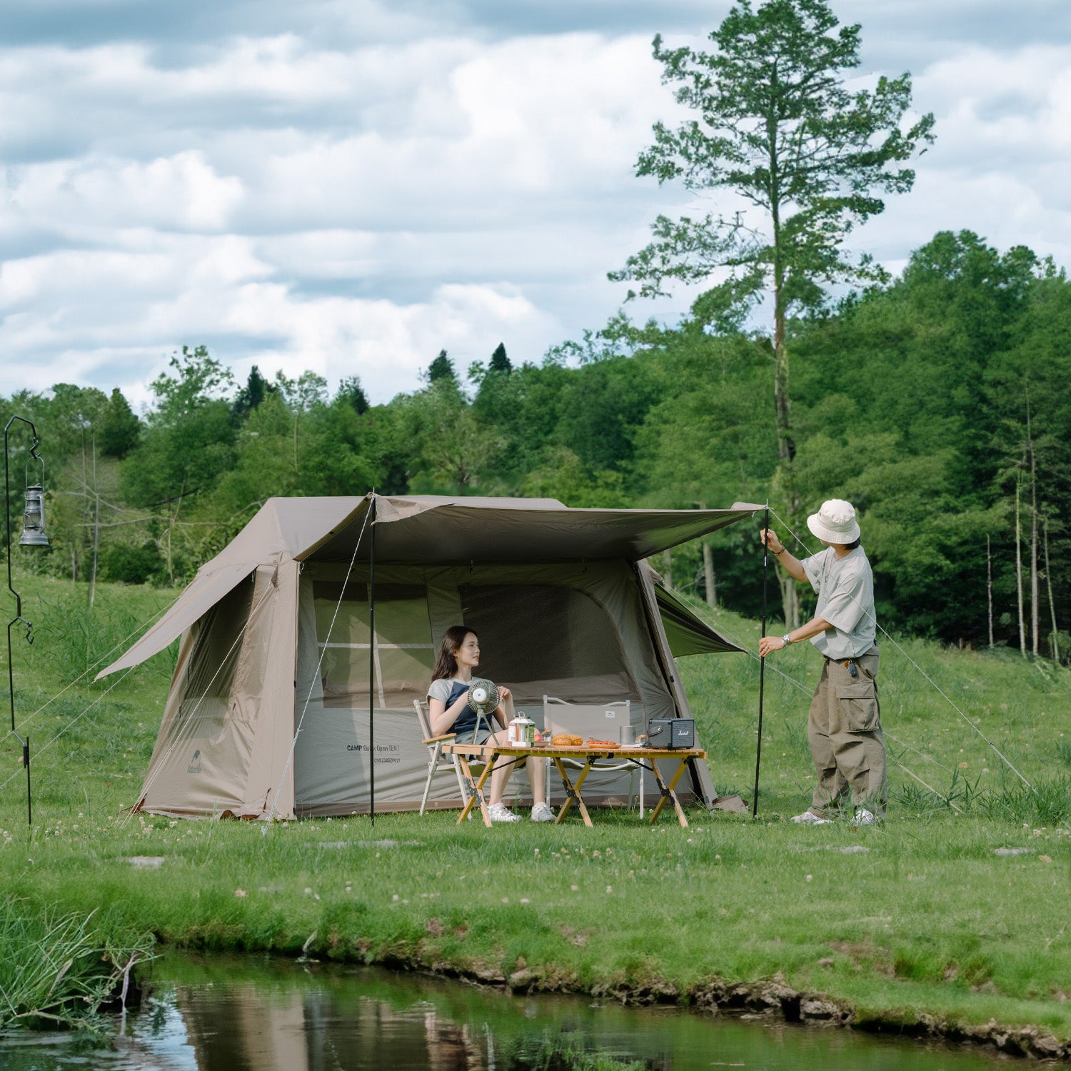 Village 6.0 4-Person Instant Cabin Tent | Naturehike