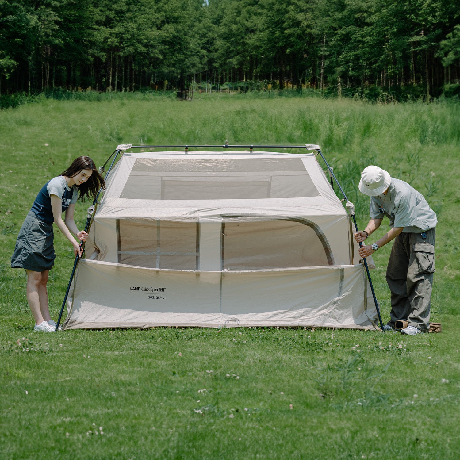 Village 6.0 4-Person Instant Cabin Tent | Naturehike