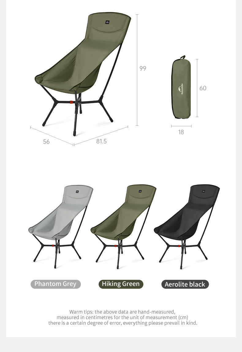 PeakLite™ YL01 Ultralight Auto-Snap Pop-Up Camping Chair – Naturehike