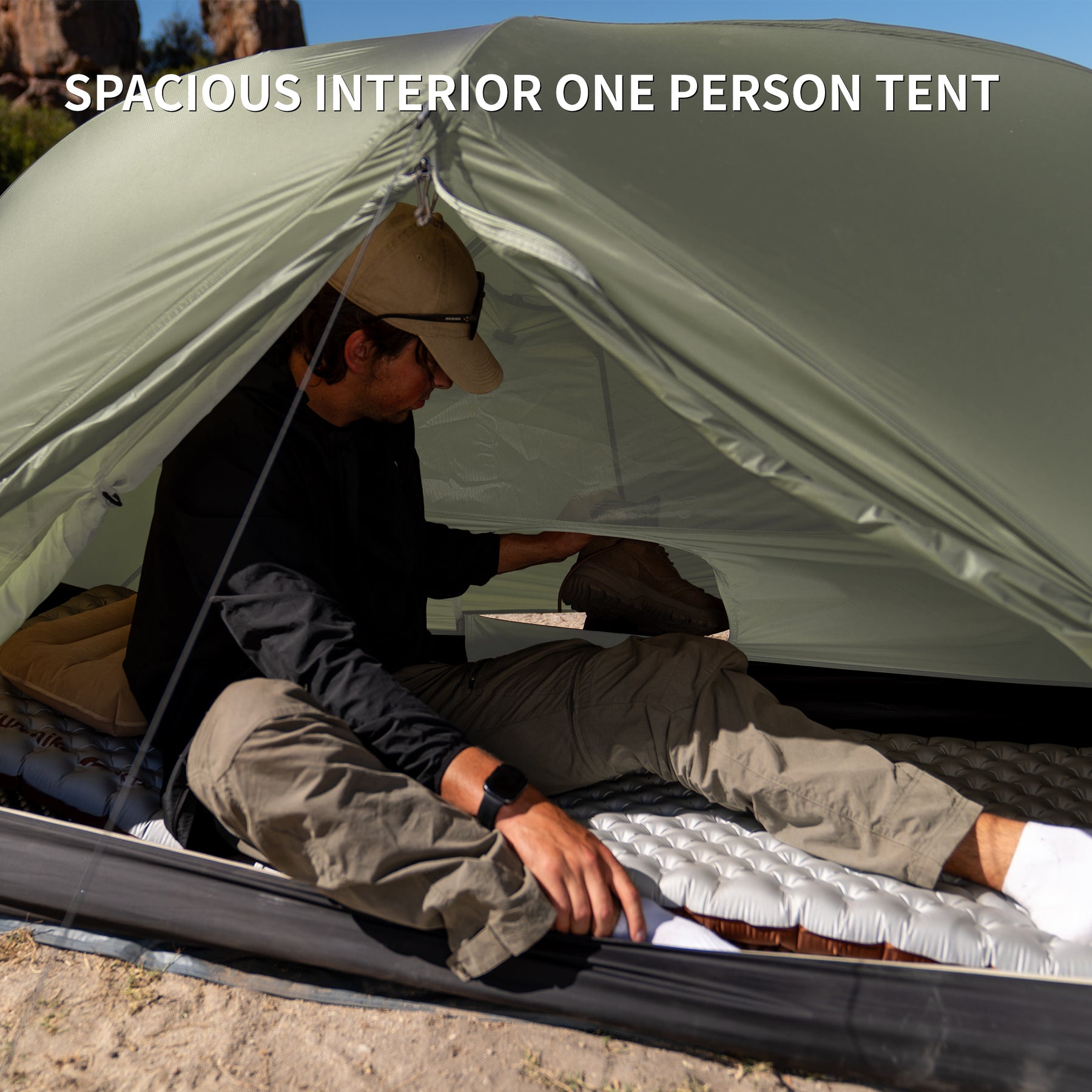 Mongar™ Pro 1-Person Ultralight Backpacking Tent | Naturehike
