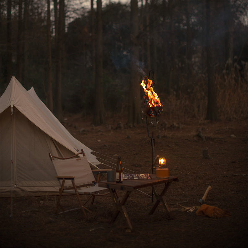 Outdoor Triangle Fire Pit For Campfire - Naturehike official store